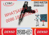 China Common Rail Injector 095000-6550 095000-6551 23670-E0190 23670-78140 for Dyna N04C for sale
