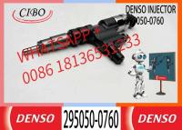 China Cheap Factory Price Fuel Injector 295050-0760 for DENSO Excavator Diesel Engine 23670-E0380 for sale