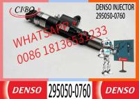 China Cheap Factory Price Fuel Injector 295050-0760 for DENSO Excavator Diesel Engine 23670-E0380 for sale