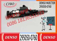 China Cheap Factory Price Fuel Injector 295050-0760 for DENSO Excavator Diesel Engine 23670-E0380 for sale
