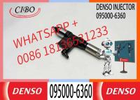 China Fuel Injector 095000-6360 095000-6363 095000-6364 095000-6366 for 4HK1 6HK1 Engine for sale