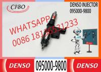 China New Common Rail Diesel Fuel Injector 095000-9800 0950009800 8-98219181-0 8982191810 Injection Valves for sale