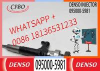 China 095000-5981 for Isuzu 6HK1 4HK1 Common Rail Injector 8-97603099-1 0950005981 8976030991 for sale