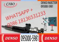 China 095000-5981 for Isuzu 6HK1 4HK1 Common Rail Injector 8-97603099-1 0950005981 8976030991 for sale