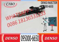 China Automotive Parts 095000-6650 8-98030550-4 Common Rail Diesel Fuel Injector for sale