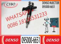 China New Diesel Common Rail Fuel Injector 095000-6651 8-98030550-1 for Engine for sale