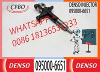 China New Diesel Common Rail Fuel Injector 095000-6651 8-98030550-1 for Engine for sale