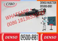China New Common Rail Diesel Fuel Injector 095000-8980 095000-8981 8-98167556-1 for sale