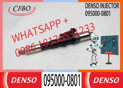 China China-Made New Common Rail Injector 095000-0801 0950000801 OE Number 6156113100 for Diesel Engine SAA6D125E3 for sale