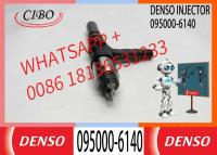 China New High-pressure common rail Diesel injector Nozzle 095000-6140 6261-11-3200 for Komatsu PC800-8 Excavator SAA6D140E Engine for sale