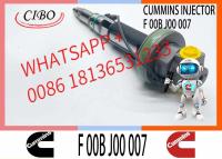 China Common Rail Fuel Injector F 00B J00 005 F 00B J00 007 for Sprayer Excavator QSK19 Injector Truck Parts for sale