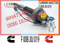 China Hot Sale Original diesel Engine Injector F00BJ00001 F 00B J0J 019 F00BJ00000 2867147 2882077 for sale