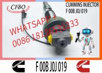 China Hot Sale Original diesel Engine Injector F00BJ00001 F 00B J0J 019 F00BJ00000 2867147 2882077 for sale