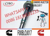 China Specialized in Manufacturing High-quality Engine Fuel Injector F00BJ00001 F00BJ00006 F00BJ00009 F00BLOJ017  4089972 4955526 for QSK19 Engine for sale