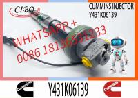 China Common Rail Diesel Fuel Injector Assembly 0986435611 Y431K06139 Y431K05205 for Cum-mins Engine QSK19/38/50/60 for sale