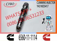 China Common Rail Fuel Injector 4902827 6560-11-1114 for Sprayer Excavator QSX23 Injector Truck Parts for sale