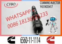 China Common Rail Fuel Injector 4902827 6560-11-1114 for Sprayer Excavator QSX23 Injector Truck Parts for sale