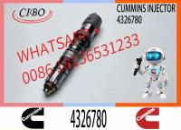China Common Rail Fuel Injector 4326779 4326780 4326781 4326782 for Sprayer Excavator QSX60 Injector Truck Parts for sale