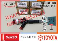 China Diesel Injector 23670-09380 23670-0l110 0l010 23670-0l010 23670-30240 23670-09360 095000-8740 for Toyota Hiace Hilux 2.5d 2kd for sale