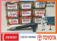 China Fuel Injector 295700-1140 23670-0E070 for Toyota Hilux 2GD Diesel Engine OE 2367009460 23670-09460 for sale