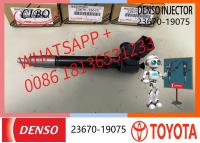 China Common Rail Fuel Injector 23670-11050 23670-19075 Diesel Fuel Injector for Toyota HILUX 1KD Engine Aftermarket Replacement for sale