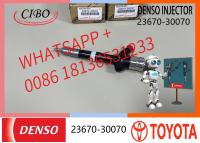 China 095000-5251 fuel injector 23670-30070 is suitable for HIACE Toyota HILUX 1KD for sale