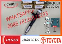 China 23670-30420 /23670-3942 Common Rail Fuel Injector for Toyota Hilux Hiace Fortuner 3.0L 1KD-FTV 2KD-FTV Euro 4 Engine for sale