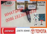 China New Original 23670-30440 23670-39435 Common Rail Diesel Injector 295900-0250 High-Speed Steel for Car Replacement for sale