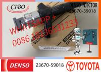 China 0950009770 Diesel Fuel Injector 23670-59018 095000-9770 for Toyota Land Cruiser 70 Series 1kd-FTV Common Rail Injection Valve for sale