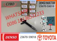 China 0950009770 Diesel Fuel Injector 23670-59018 095000-9770 for Toyota Land Cruiser 70 Series 1kd-FTV Common Rail Injection Valve for sale