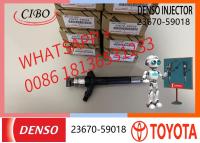 China 0950009770 Diesel Fuel Injector 23670-59018 095000-9770 for Toyota Land Cruiser 70 Series 1kd-FTV Common Rail Injection Valve for sale