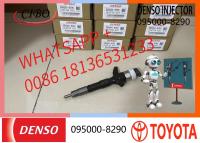 China China-Made New Common Rail Fuel Injector 095000-8290 0950008290 23670-0L050 OE Number 095000-829# for 1KD-FTV for sale