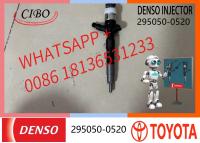 China 295050-0520 23670-0L090 Common Rail Fuel Injector for Toyota Hilux Hiace Fortuner 3.0L 1KD-FTV Engine Denso System for sale