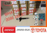 China 295050-0520 23670-0L090 Common Rail Fuel Injector for Toyota Hilux Hiace Fortuner 3.0L 1KD-FTV Engine Denso System for sale