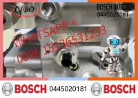 China Common Rail Diesel Fuel Injection Pump 0445020218 0445020201 0445020184 0445020181 for sale