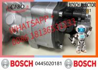 China Common Rail Diesel Fuel Injection Pump 0445020218 0445020201 0445020184 0445020181 for sale