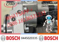 China Fuel Injection Pump 0445020335 5801600539 0445020334 5801548002 0445020093 Excavator for sale