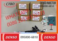 China 095000-6810 Fuel Injector 23670-E0201 23670-E0203 095000-6813 for Hino J08E J08C 6-Cylinder Common Rail Diesel Engine for sale