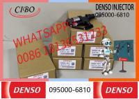 China 095000-6810 Fuel Injector 23670-E0201 23670-E0203 095000-6813 for Hino J08E J08C 6-Cylinder Common Rail Diesel Engine for sale