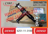 China High Quality 095000-6070 Injector 6251-11-3100 6D125 SAA6D125E Engine Fuel Injector PC400-8 PC450-8 for Komatsu for sale