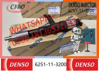 China 095000-6640 Fuel Injector 6251-11-3200 for Komatsu WA470-6 WA480-6 SAA6D125E-5 6-Cylinder Common Rail Diesel Engine for sale