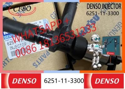 China 2950502750 Common Rail Fuel Injector 295050-2750 6251-11-3300 for sale