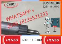 China 095000-6120 New Common Rail Injector Assembly 6261-11-3100 for Komatsu PC450-7/PC600-8 Excavator 6D140 Engine Parts for sale
