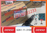 China 095000-6120 New Common Rail Injector Assembly 6261-11-3100 for Komatsu PC450-7/PC600-8 Excavator 6D140 Engine Parts for sale