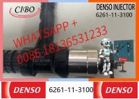 China 095000-6120 New Common Rail Injector Assembly 6261-11-3100 for Komatsu PC450-7/PC600-8 Excavator 6D140 Engine Parts for sale