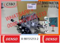 China Common Rail Fuel Injection Pump 8-98151213-2 294000-1522 Diesel Engine Parts Fuel Pump for sale
