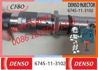 China 0445120236 6745-11-3102 Diesel Fuel Injectors for 300/350 Excavator Engine for sale