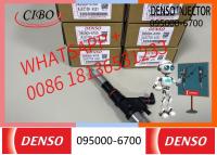 China Truck Engine Parts Common Rail Diesel Fuel Injector 095000-6701 R61540080017A 095000-6700 for sale