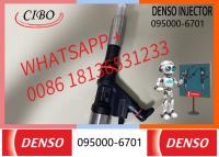 China Common Rail Diesel Fuel Injector 095000-6700 095000-6701 Vg61540080017a for Denso Toyota Howo for sale