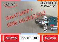 China Truck Engine Parts Common Rail Diesel Fuel Injector 095000-8100 VG1096080010 0950008100 095000-8101 095000-8102 for sale